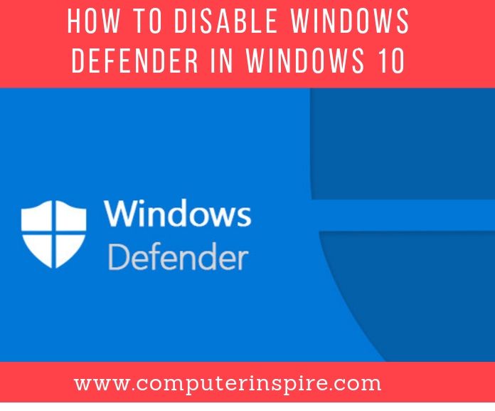 How to Disable Windows Defender in Windows 10 - NorseCorp