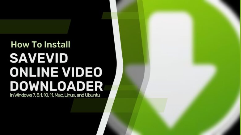 How To Install Savevid Online Video Downloader in Windows 7, 8.1, 10 ...